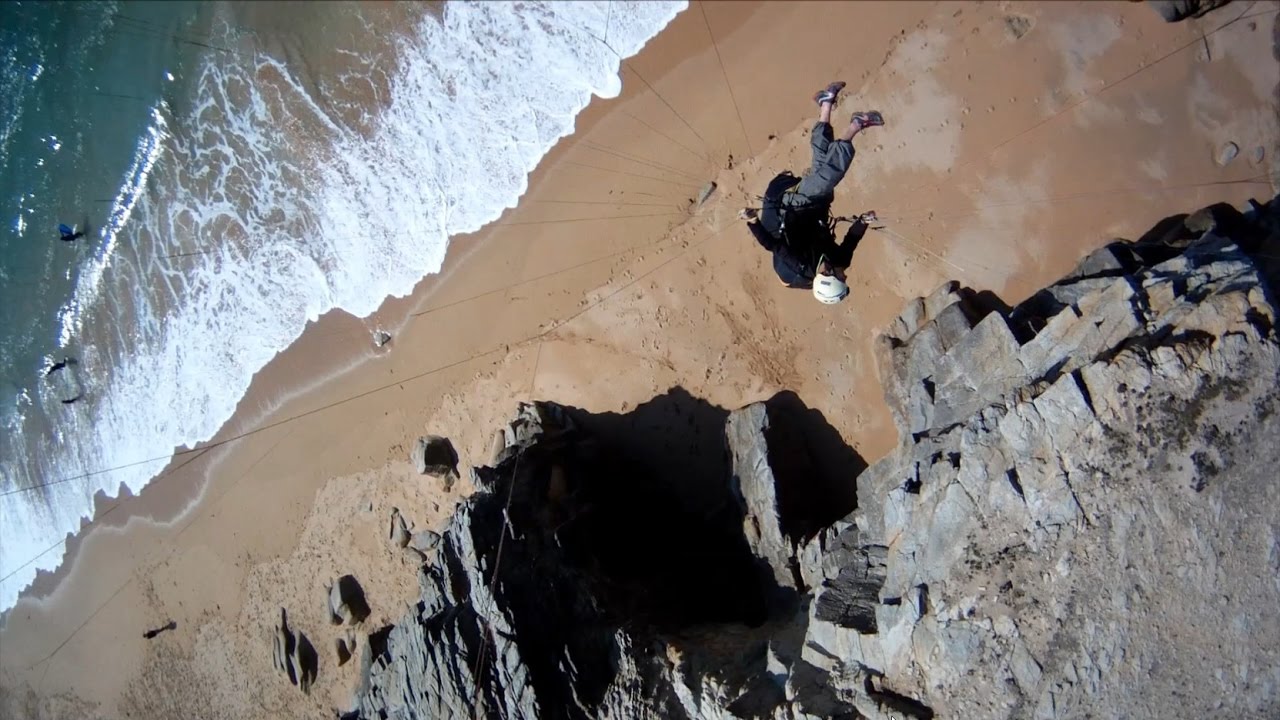 "Swift fly on coast", soaring avec caméra fixée sur la voile