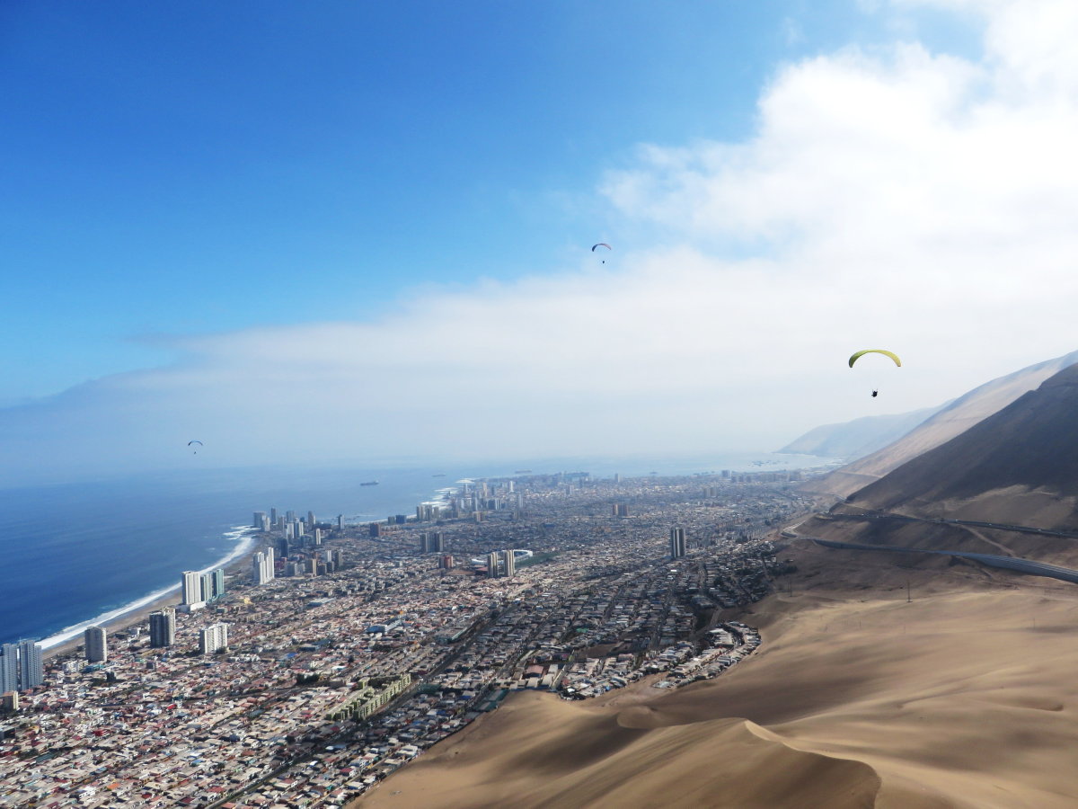 Voyage parapente à travers les Andes (Chili, Pérou...)