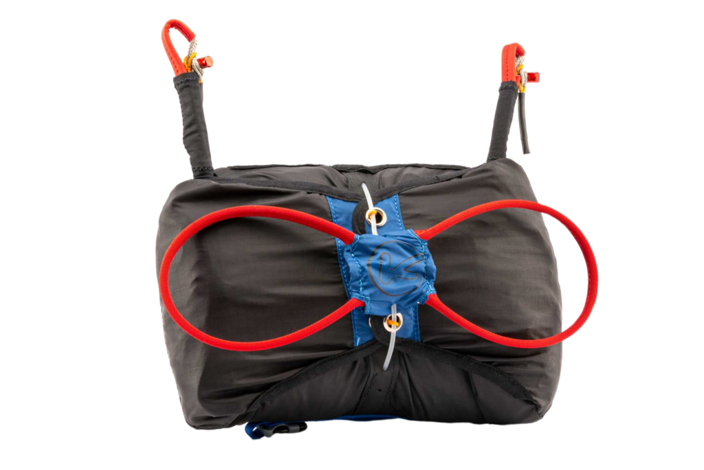 Kontainer v4, container parachute ventral ultra light Kortel (150g)